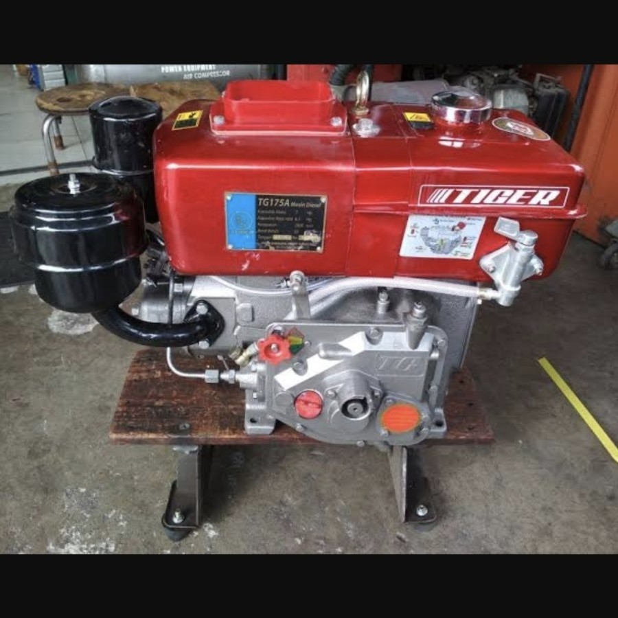 Jual MESIN DIESEL 7 HP 7 PK TIGER TG175A / TG 175A / R175 | Shopee Indonesia