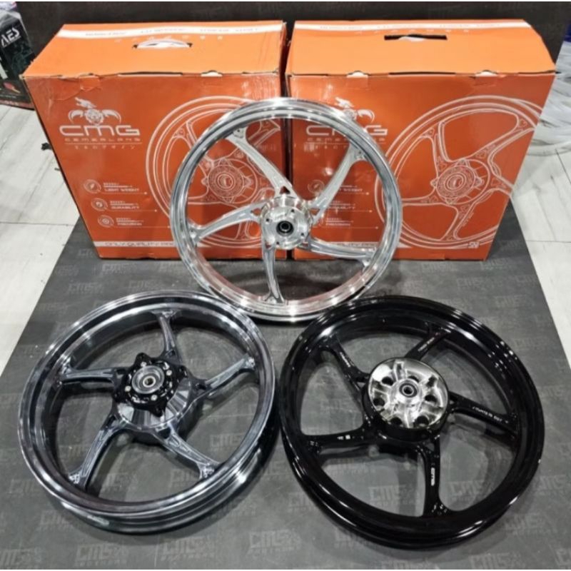 Jual VELG CMG MG5 model oz PALANG 5 NINJA R NINJA SS NINJA RR TITANIUM ...