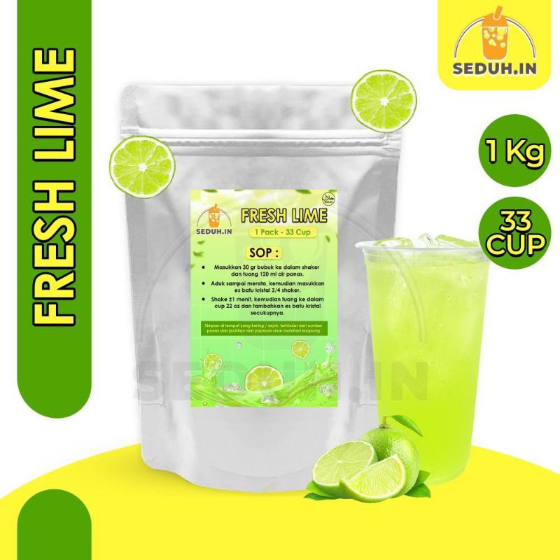 Jual Fresh Lime Lemon 1KG / Bubuk Minuman | Shopee Indonesia