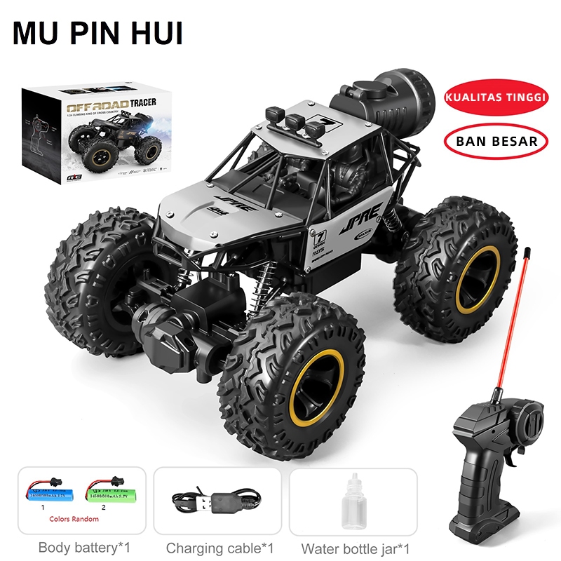 Jual MU PIN HUI Mobil Remote Control Spray Mobil Mobilan Offroad Alloy ...