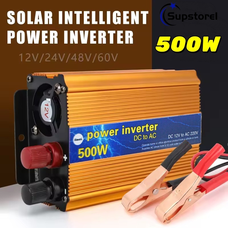 Jual POWER INVERTER 500W 12V DC TO 220V/Power Inverter 500 Watt 12 Volt ...