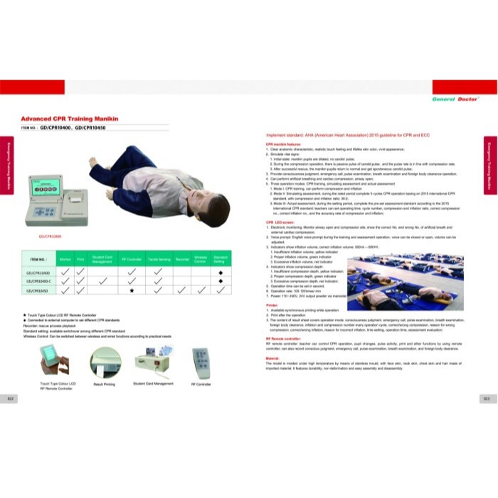 Jual CPR manikin full body Manikin General Doctor CPR10400 -Phantom ...
