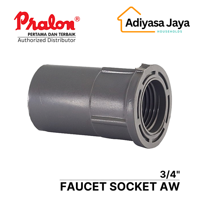 Jual Faucet Socket 3/4 (Pralon) / SDD (Sock Drat Dalam) | Shopee Indonesia