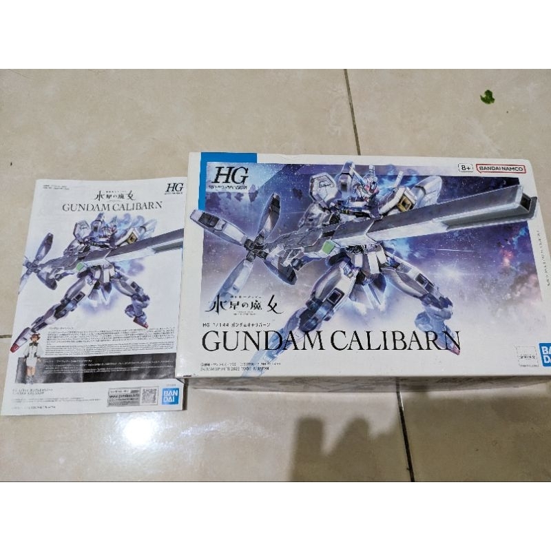 Jual HG Gundam Calibarn Bandai rakit Full Decal | Shopee Indonesia