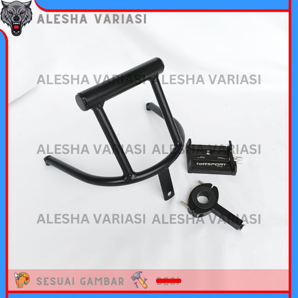 Jual PAKET HOLDER GPS HP NMAX OLD STANDAR PHONE HOLDER ALUMUNIUM STANG ...