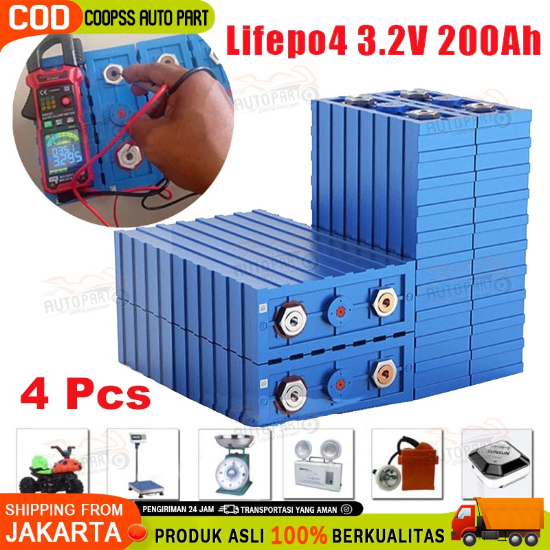 Jual Barang baru Baterai Lifepo4 CATL 200AH Baterai Baterai Surya Kekuatan Besar 3.2V 30ah/120ah ...