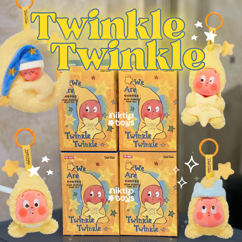 Jual (READY STOCK) POPMART WE ARE TWINKLE TWINKLE SERIES PLUSH PENDANT ...