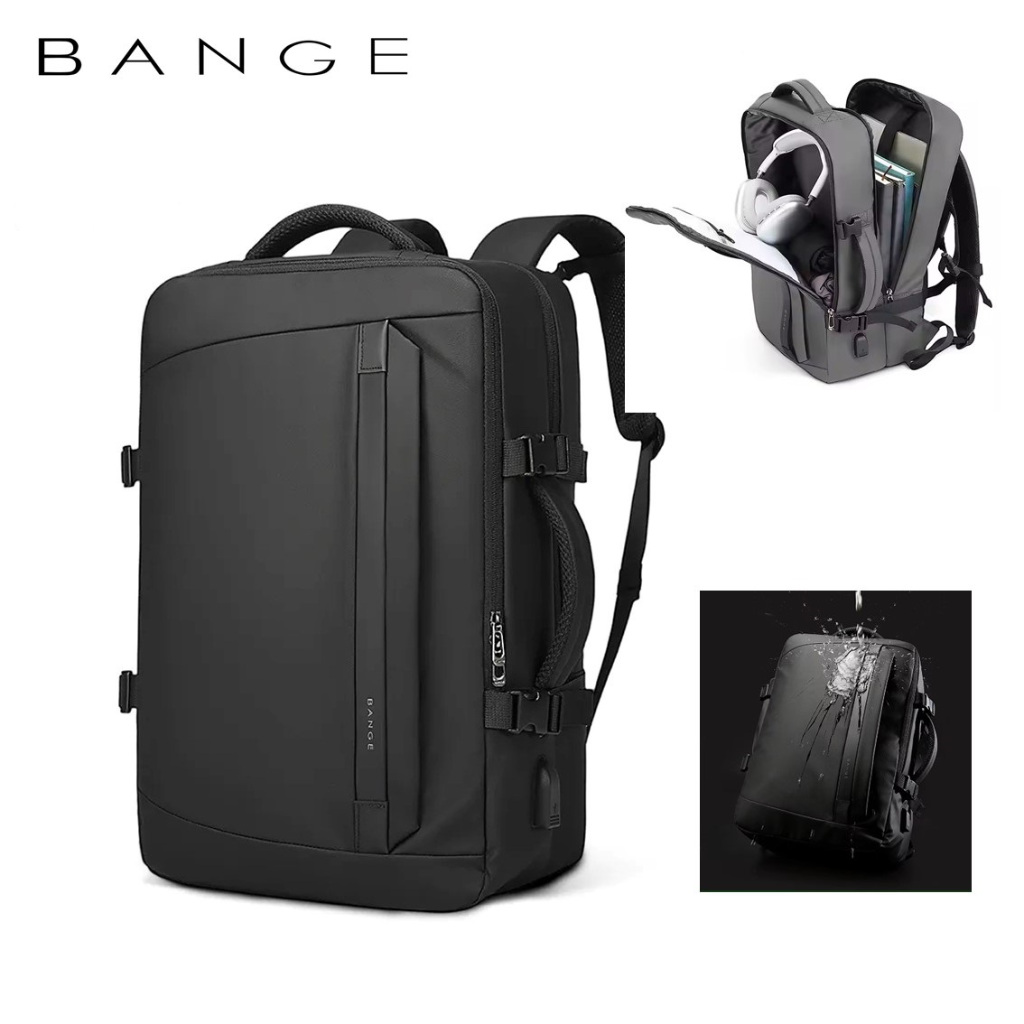 Jual BANGE BG2892 Tas Ransel Tas Travel Backpack Pria 15.6 Inch ...
