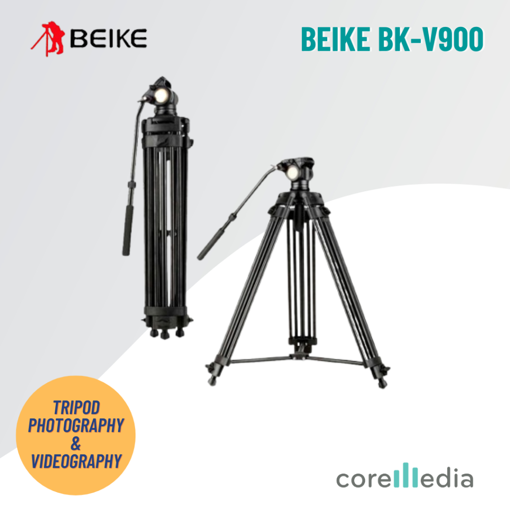 Jual Beike BK-V900 Aluminum Alloy Tripod | Shopee Indonesia