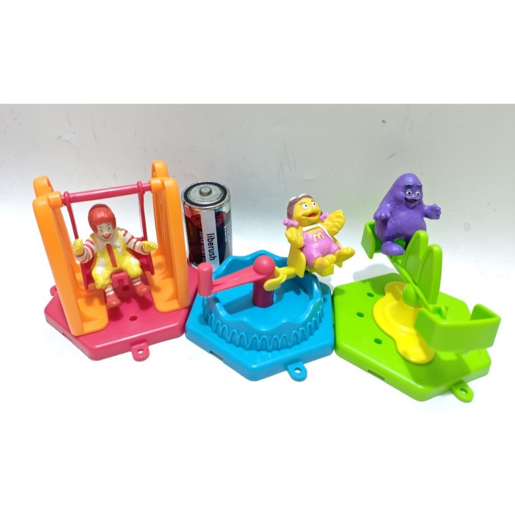 Jual Set vintage happy meals mcd carnival happy meal set ronald carousel birdie swing grimace ...