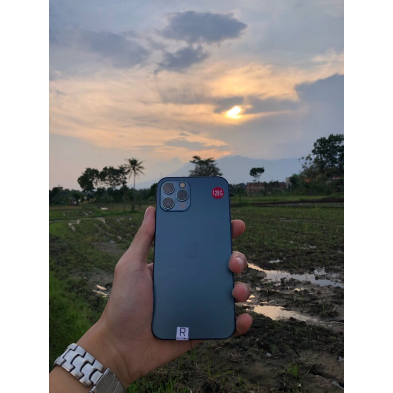 Jual ip 12 pro 256gb ex resmi Indo pacific blue | Shopee Indonesia