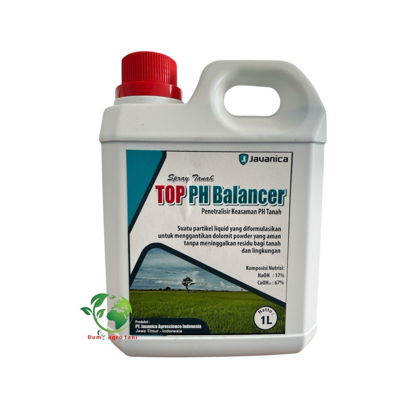 Jual TOP PH Balancer Dolomit Cair Penetral PH Tanah 1 Liter | Shopee ...