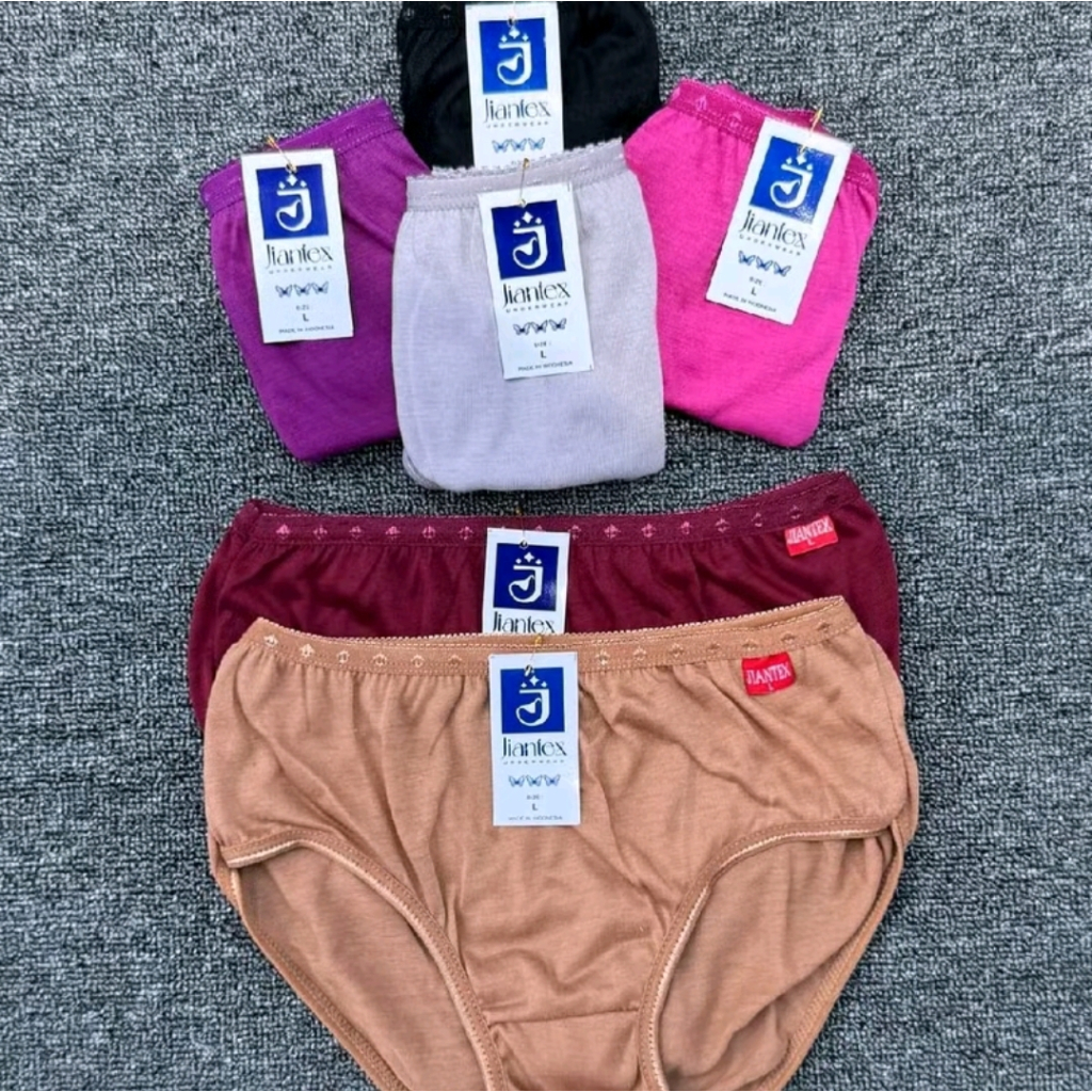 Jual PROMO TERLARIS!!! Celana Dalam Wanita 1 Lusin Celana Dalam Motif Polos Celana Dalam Wanita ...