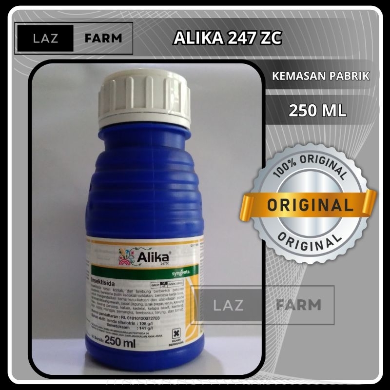 Jual INSEKTISIDA ALIKA 247 ZC 250 ML KEMASAN PABRIK ORIGINAL LAZFARM ...