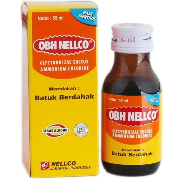 Jual OBH NELCO BATUK BERDAHAK SIRUP 100ml/55ml | Shopee Indonesia