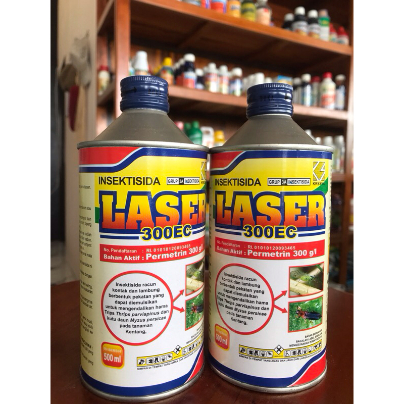 Jual INSEKTISIDA LASER 300 EC 500 ML | LASER PERMETRIN KRESNA ...