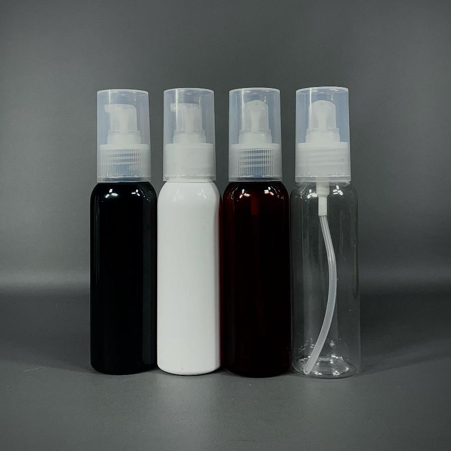 Jual Botol Pump Treatment 100 Ml / Botol Pet 100 Ml - Tutup Pump Treatment Natural Full-Cap ...