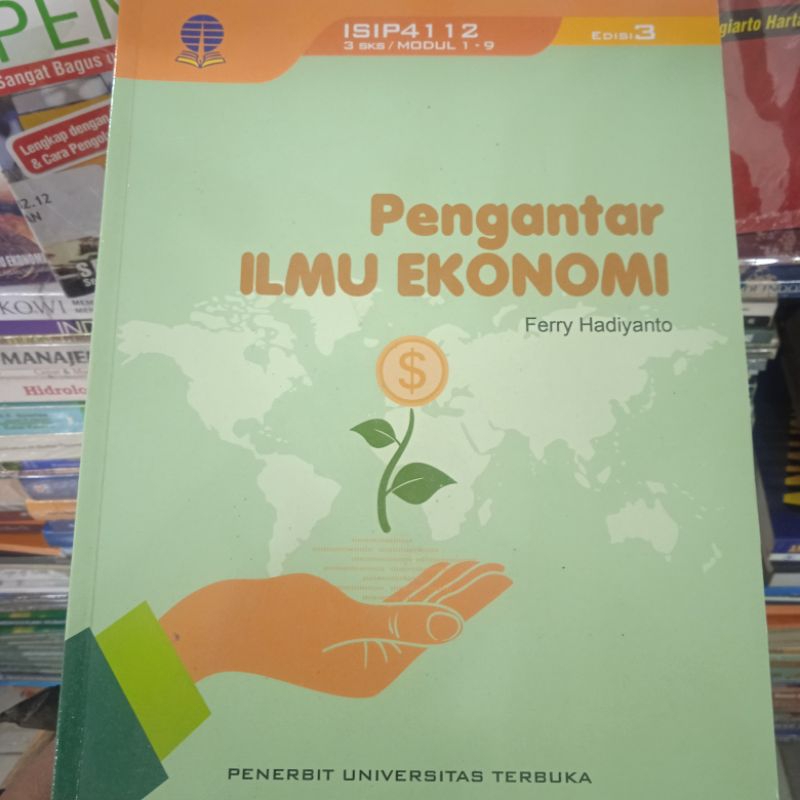 Jual buku PENGANTAR ILMU EKONOMI EDISI 3 BY FERRY HADIYANTO UT | Shopee Indonesia