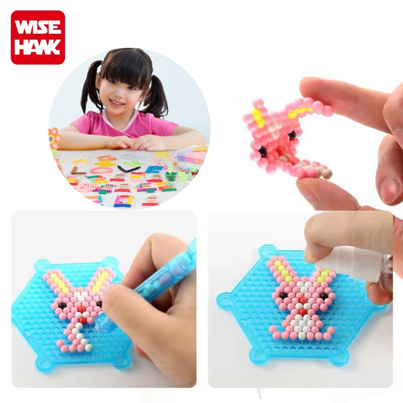 Jual WISEHAWK Mainan Anak Set Mainan Manik Air/DIY Karakter Manik Air ...