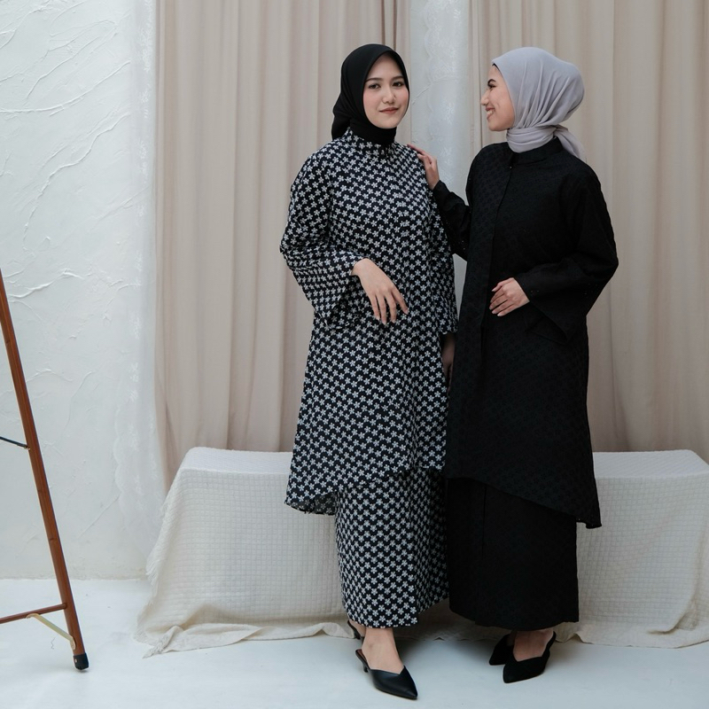 Jual Veskhala - Tunik Melayu (tunik saja/tunik set) cotton bordir ...