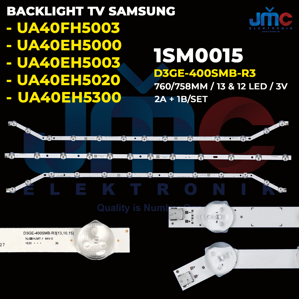 Jual Backlight TV SAMSUNG 40 Inch UA40FH5003 UA40EH5000 UA40EH5003 ...