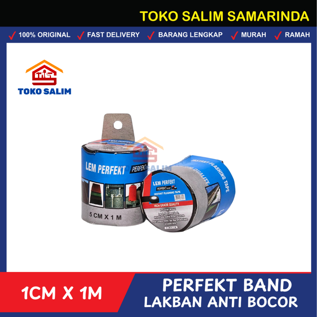 Jual Lem Perfekt Band - Lakban Tambalan / Perekat Serba Guna / Lem Atap ...