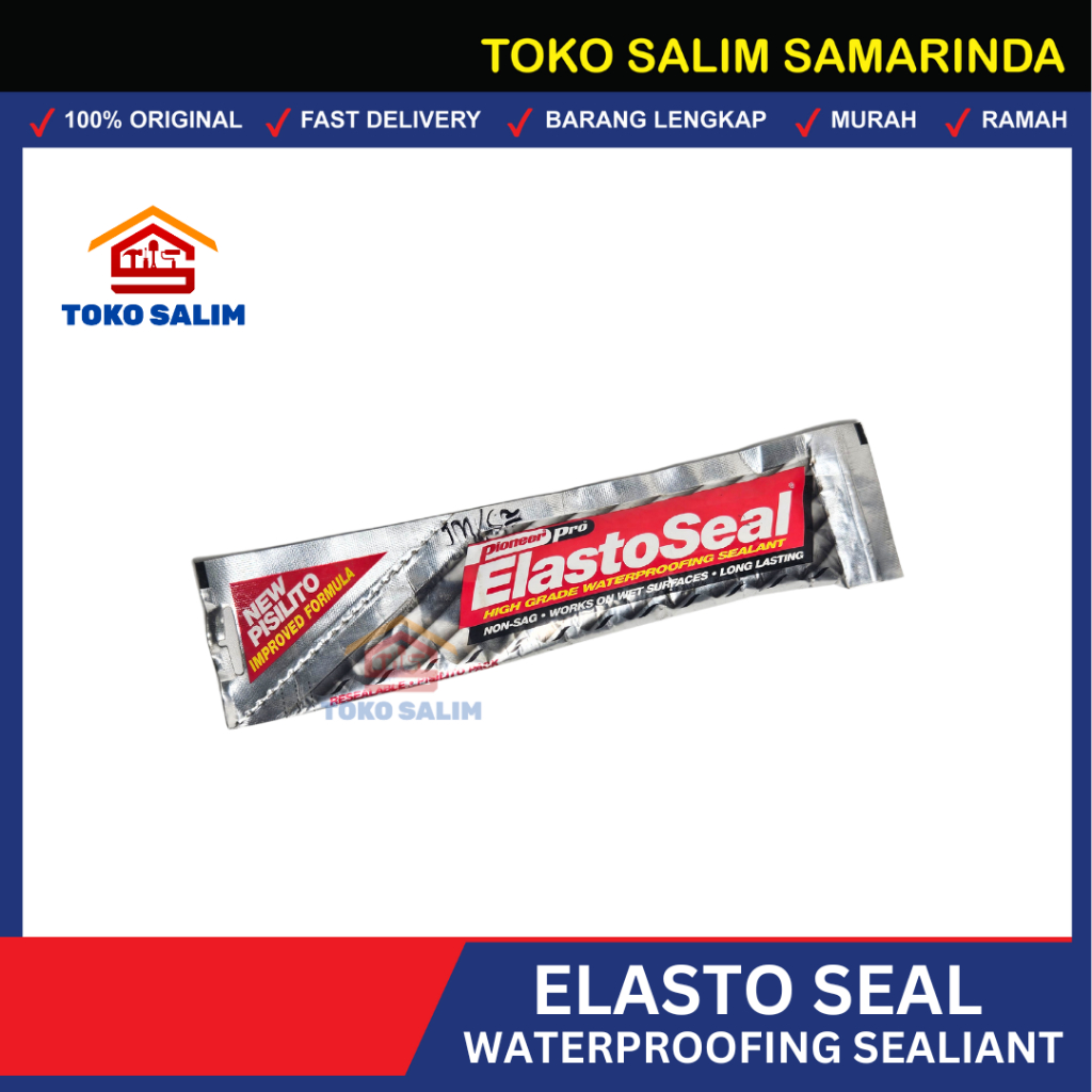 Jual Pioneer Elasto Seal 85g- Waterproofing Sealer /Pioneer Pro Elasto Seal / Lem seng/ Lem ...