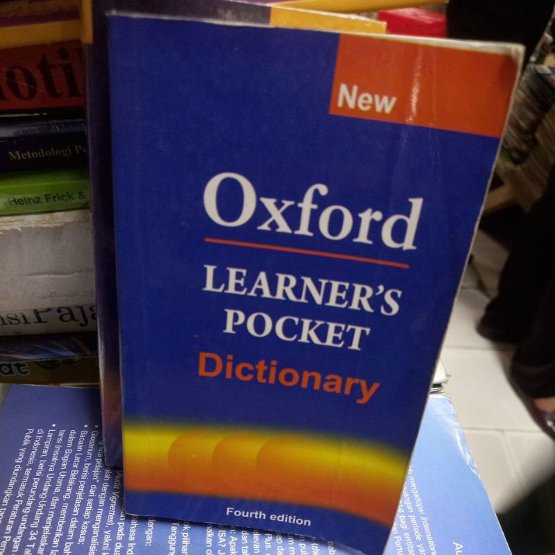 Jual OXFORD LEARNERS POCKET DICTIONARY NEW FROUTH EDITION | Shopee ...