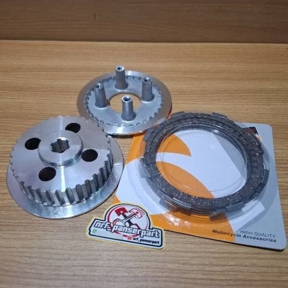 Jual RUMAH KOPLING BAJAJ FULSAR 135 LS/XCD 125/MANGKOK KOPLING KAKI 4 EMPAT+LAWAN BAJAJ FULSAR ...