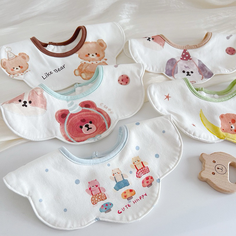 Jual Leleoncare Premium Bib Slabber Celemek Bayi Mpasi Tatakan Air Liur ...