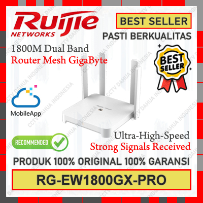 Jual RUIJIE Reyee RG-EW1800GX Pro 1800M Dual-Band GIGABYTE WiFi Router ...