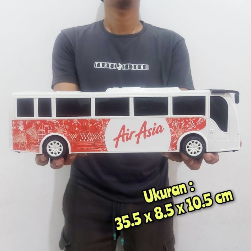 Jual Mainan Mobil Bus Angkut Penumpang Maskapai - Miniatur Mobilan Bis ...