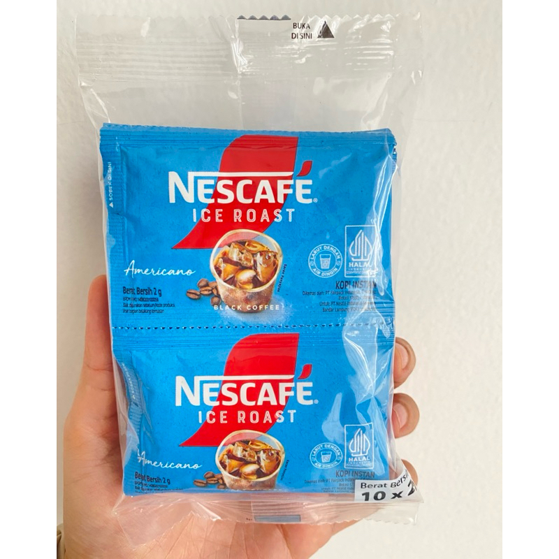Jual Nescafe Americano Ice Roast [10 sachet] | Shopee Indonesia