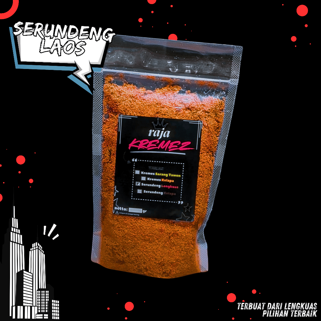 Jual Serundeng Laos (Serundeng Lengkuas) || aneka kremesan ...