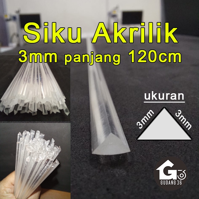 Jual Siku Akrilik 3MM Panjang 120cm | Shopee Indonesia