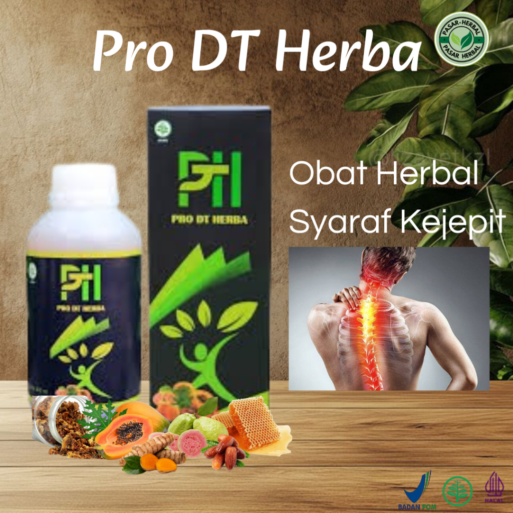 Jual Obat Herbal saraf Kejepit Terjepit Sakit Pinggang Bokong Ampuh ...