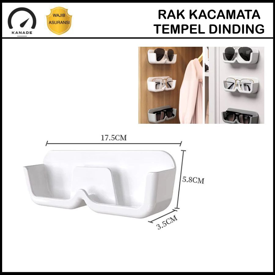 Jual Rak Kacamata Tempel Dinding dan Lemari Tempat Penyimpanan Kacamata ...