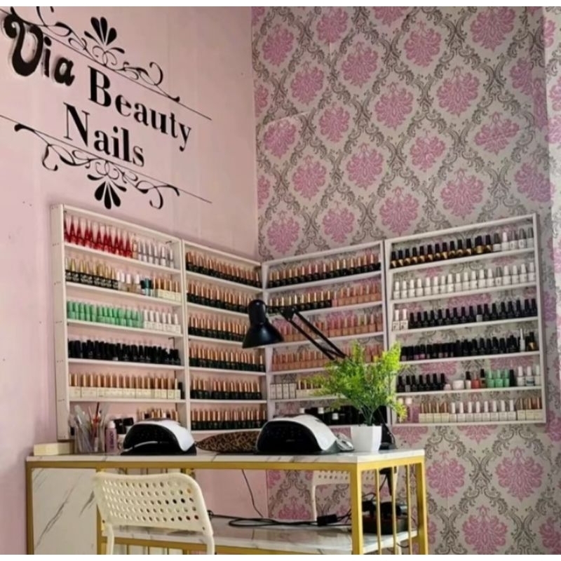 Jual Rak Kutek / Parfum Naik Art /Rak Skincare / Rak Mainan – 80x40 cm ...