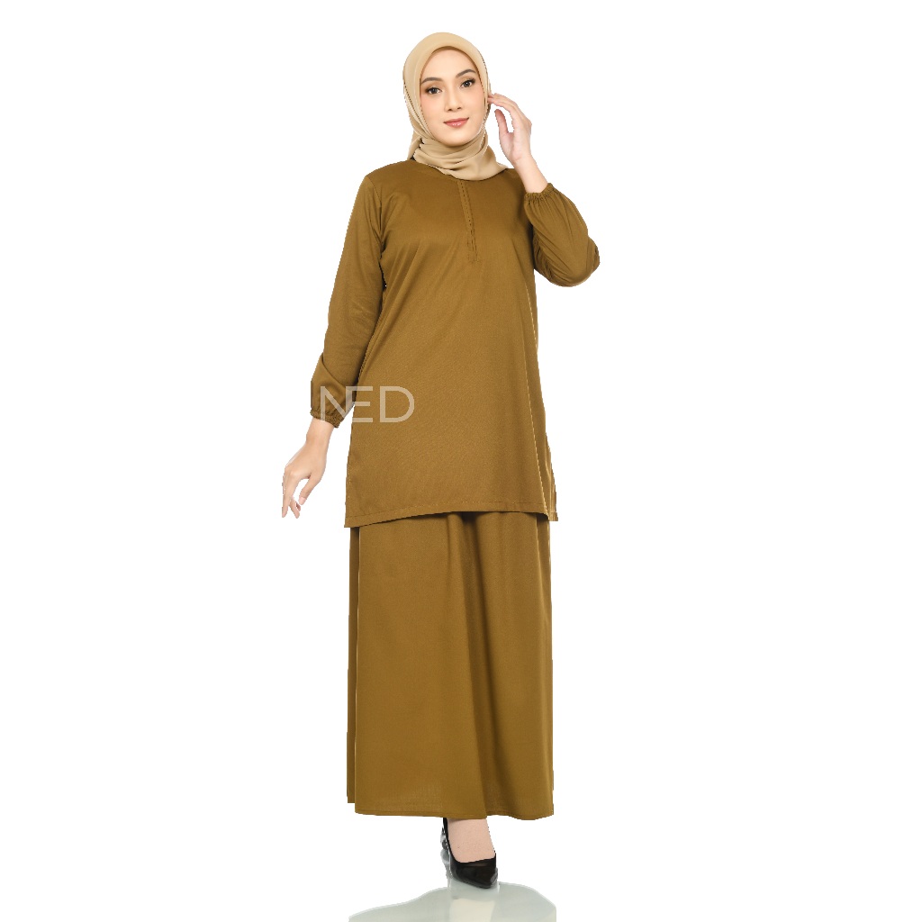 Jual setelan tunik TOYOBO kurung melayu kerja pemda asn busui pdh ...