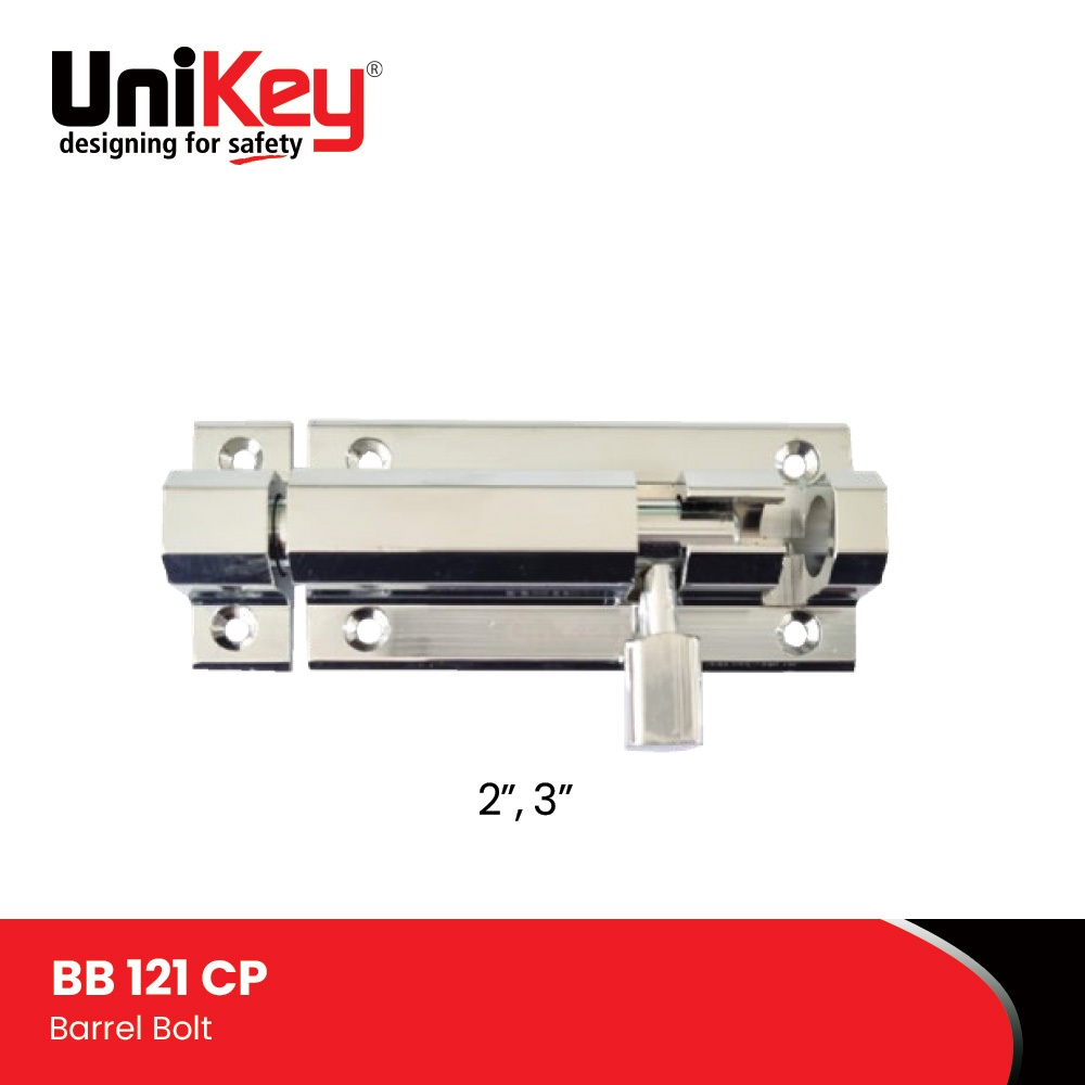 Jual UniKey BB 121 CP Grendel pintu | Shopee Indonesia
