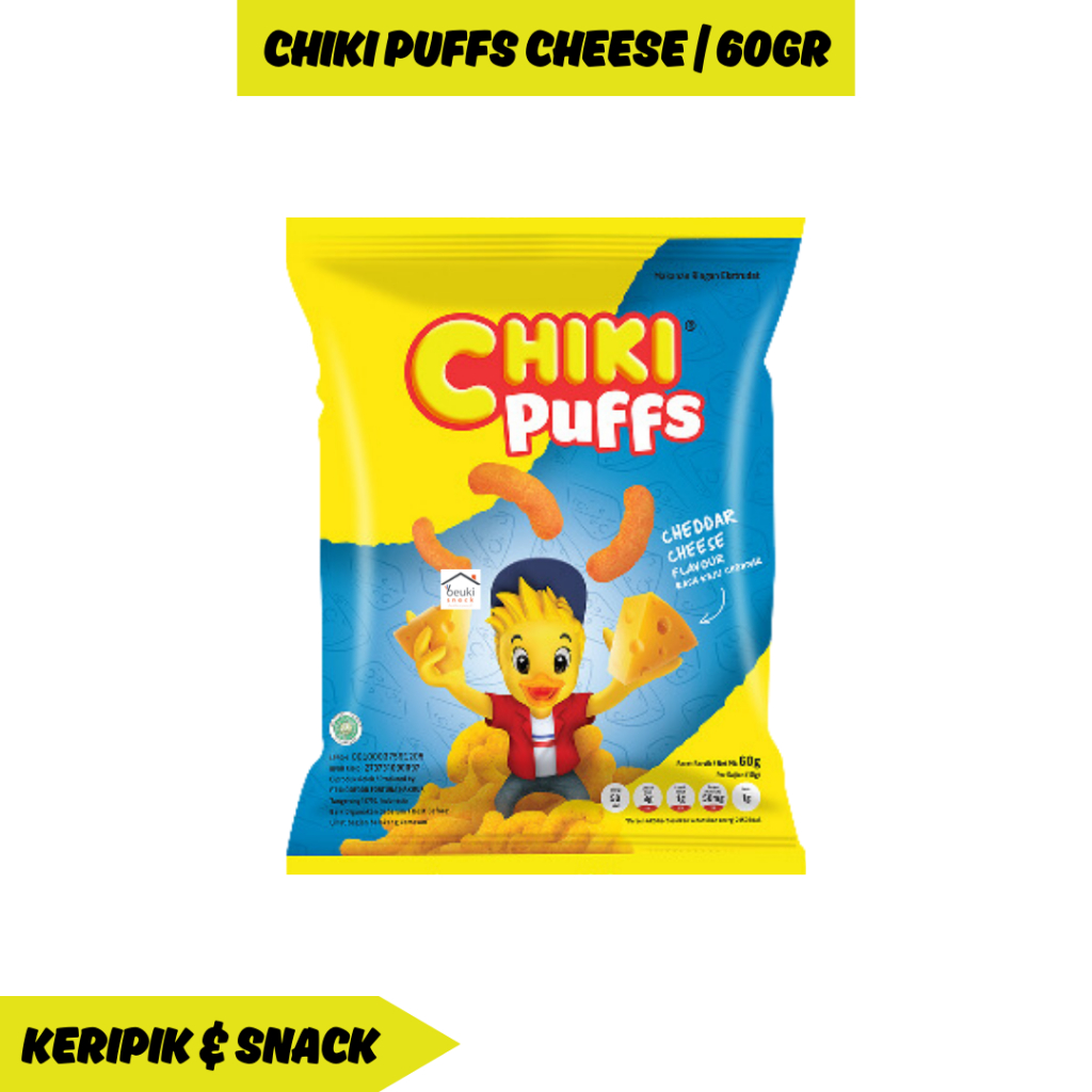 Jual Chiki Puffs Cheddar Cheese Makanan Ringan Ekstrudat | Shopee Indonesia