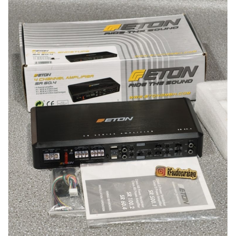 Jual ETON SR 60.4 Power 4 channel | Shopee Indonesia