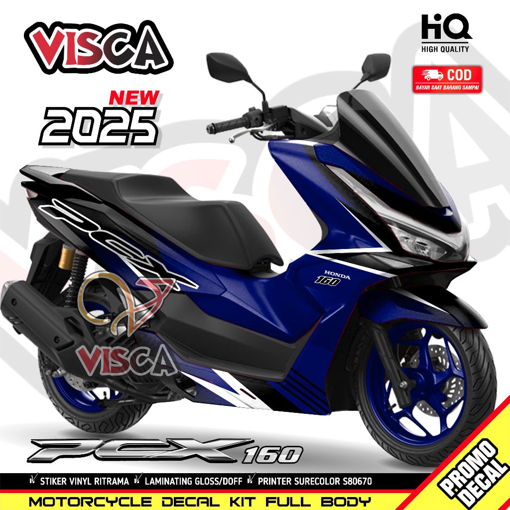 Jual Decal Pcx 160 Full Body 2025 Stiker Pcx 160 Full Body 2025 Dekal ...