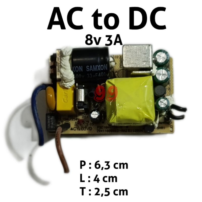 Jual adaptor 8v 3A smps 8v 3A power supply 8v 3A | Shopee Indonesia