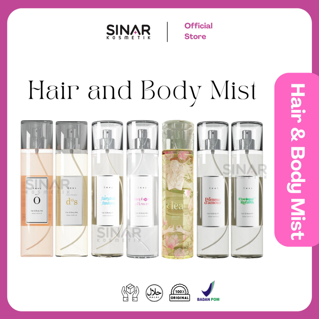 Jual HMNS Hair & Body Mist - Drop of Sunshine - My 1st O - Fairytale ...