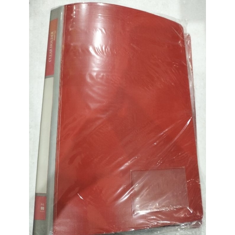 Jual CLEAR HOLDER 80LEMBAR MERK RED LEAF MAP DOKUMEN MAP FILE MAP ARSIP | Shopee Indonesia