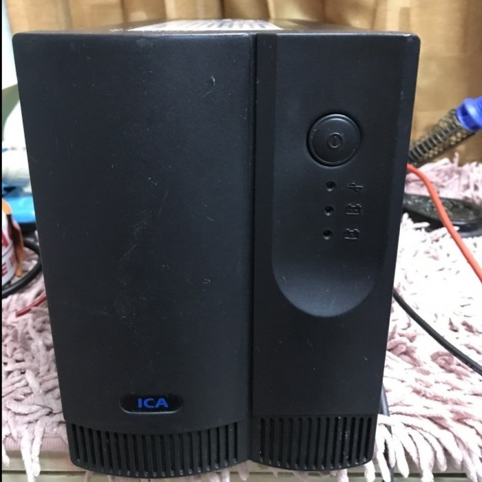 Jual MESIN UPS PAKAI AKI EXTERNAL / UPS ICA MODIF 1200 1400 24V UNTUK ...