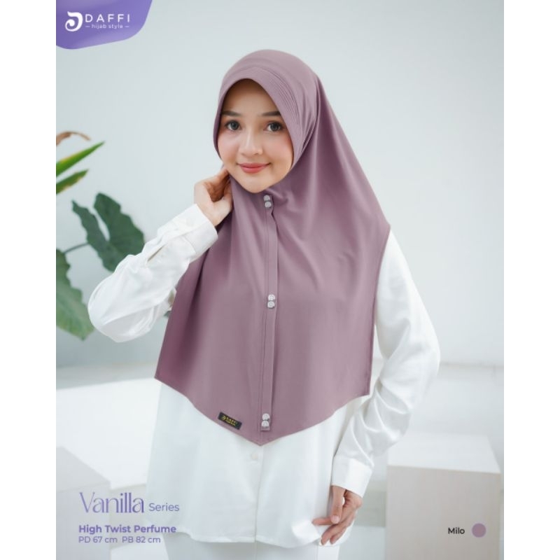 Jual VANILLA Daffi Hijab Instan Jersey Premium Aksen Kancing Bagian ...