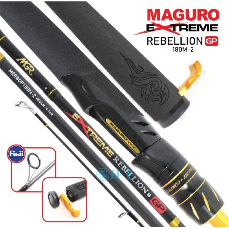 Jual Joran MAGURO EXTREME REBELLION GP180cm| Fuji Guides | Kolam Galatama Galapung Mas Lele Free ...
