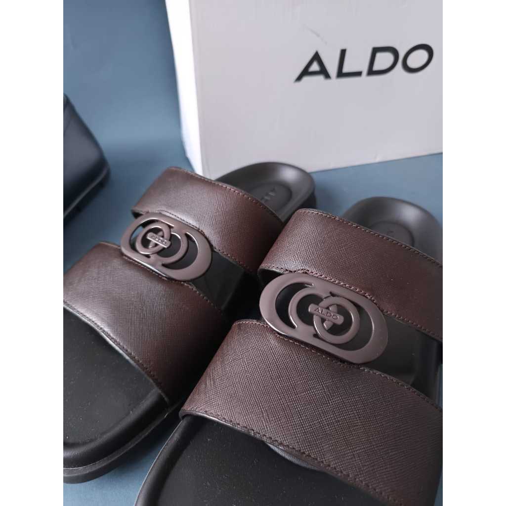 Jual ALDO sepatu sandal kulit VFALD69 Original Aldo store surabaya ...